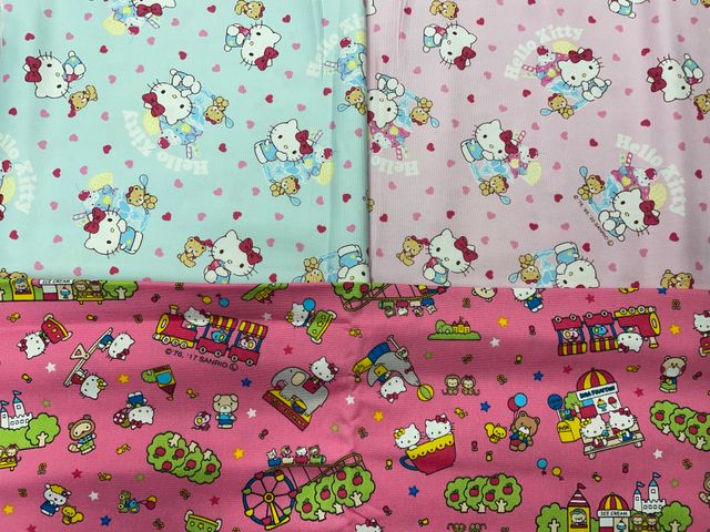 Sanrio Fabric - Hello Kitty | Cheer Wool 姿采毛冷