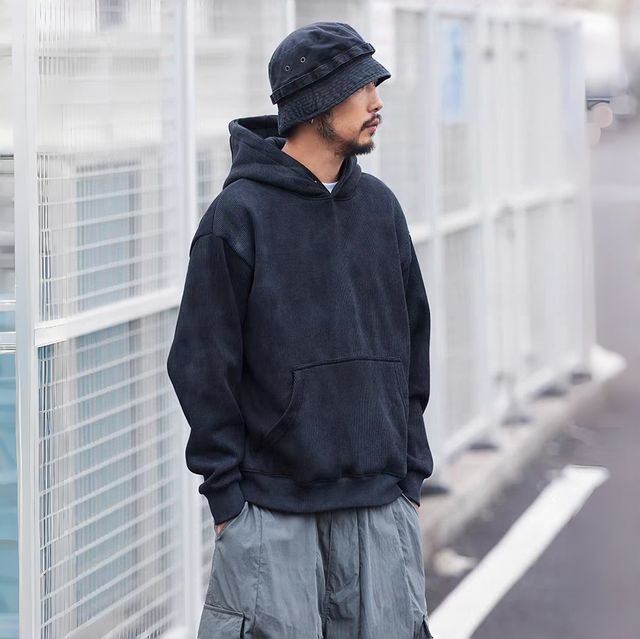 M1286 重磅加絨洗水連帽衛衣 | M'SMADE