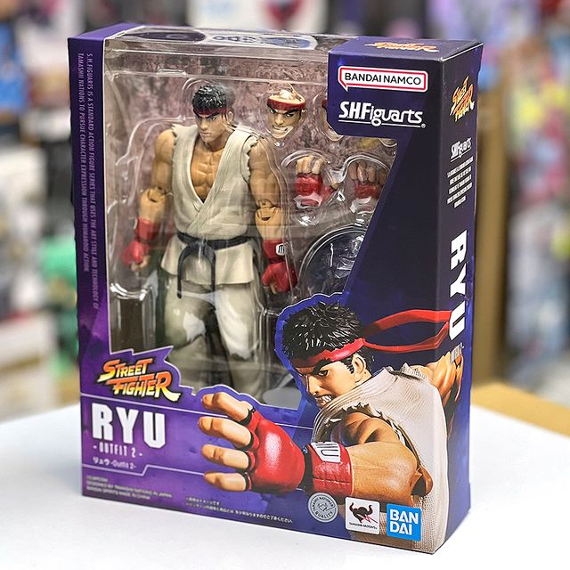 (行版) Bandai S.H.Figuarts Street Fighter Ryu -Outfit 2- SHF 街頭霸王 SF 隆 ...