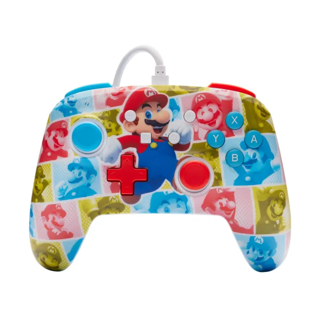 NS PowerA 有線控制器 Enhanced Wired Controller mario hero reel NSW-3383 | 電玩 ...