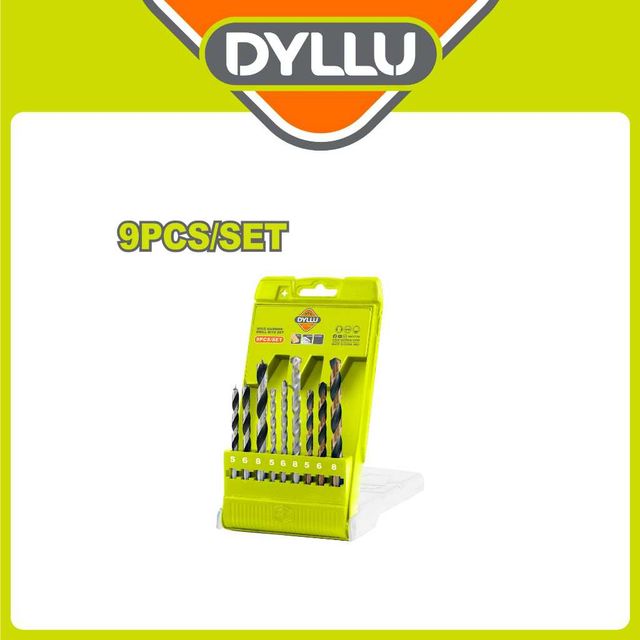 DYLLU 9 Pcs drill bits set DTTD6B01 | Kim Chok