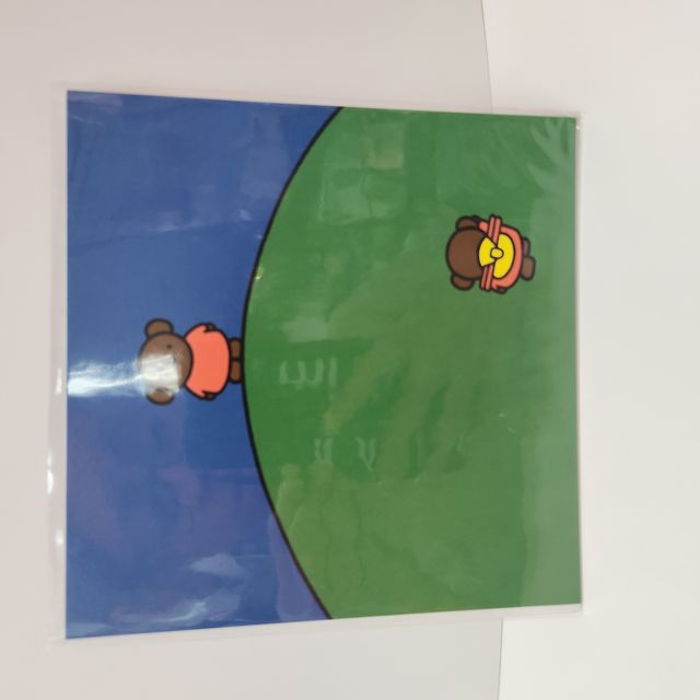 miffy 展覽限定 方形 postcard 12 | Nakakai