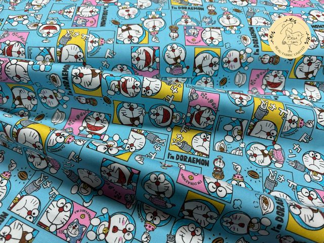 Doraemon 100% cotton ｜Sanrio ｜JAPAN | Beau Fabric Limited