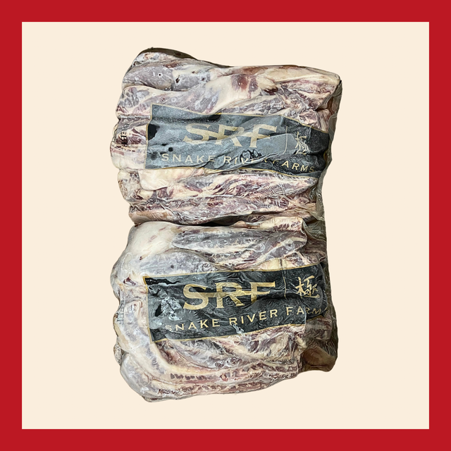 SRF急凍極黑和牛牛肋條 (價錢以每kg為單位計算) | Meat & Greet 酒肉盟友
