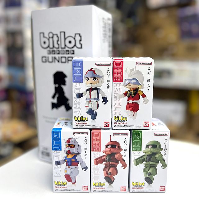 (行版) Bandai Mobile Suit Gundam bit lot Gundam 機動戰士高達 食玩 (1套5款 / 原盒10個 (2套)) | G POINT 遊戲熱點