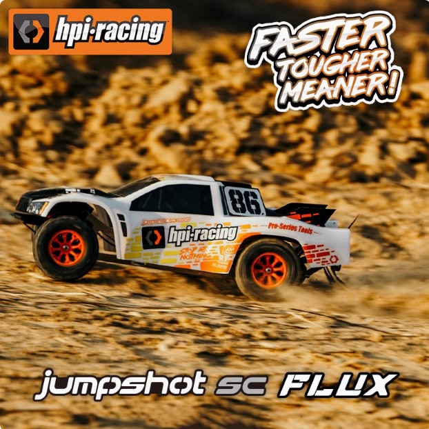 HPI Jumpshot SC Flux｜1/10 無刷短卡車＋後驅越野｜香港模型專門店