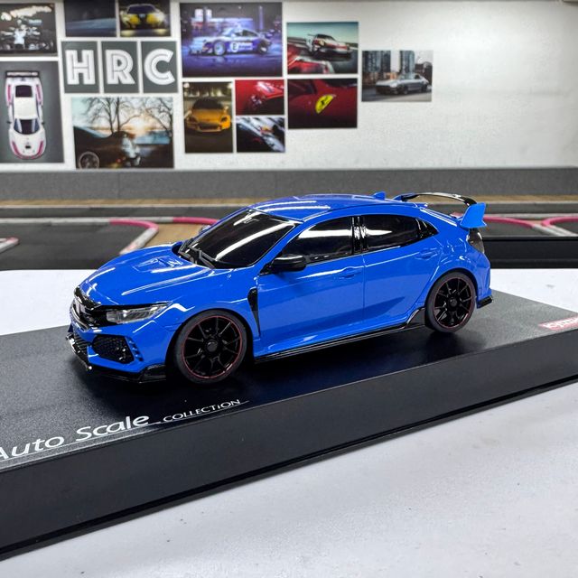 Honda Civic Type R FK8 Blue MZP445 | HRC Mini-Z Arena