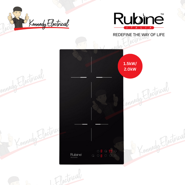 Rubine Cooker Hob RIH-VELOCE35-BL | Kennedy Electrical & Electronic Sdn Bhd
