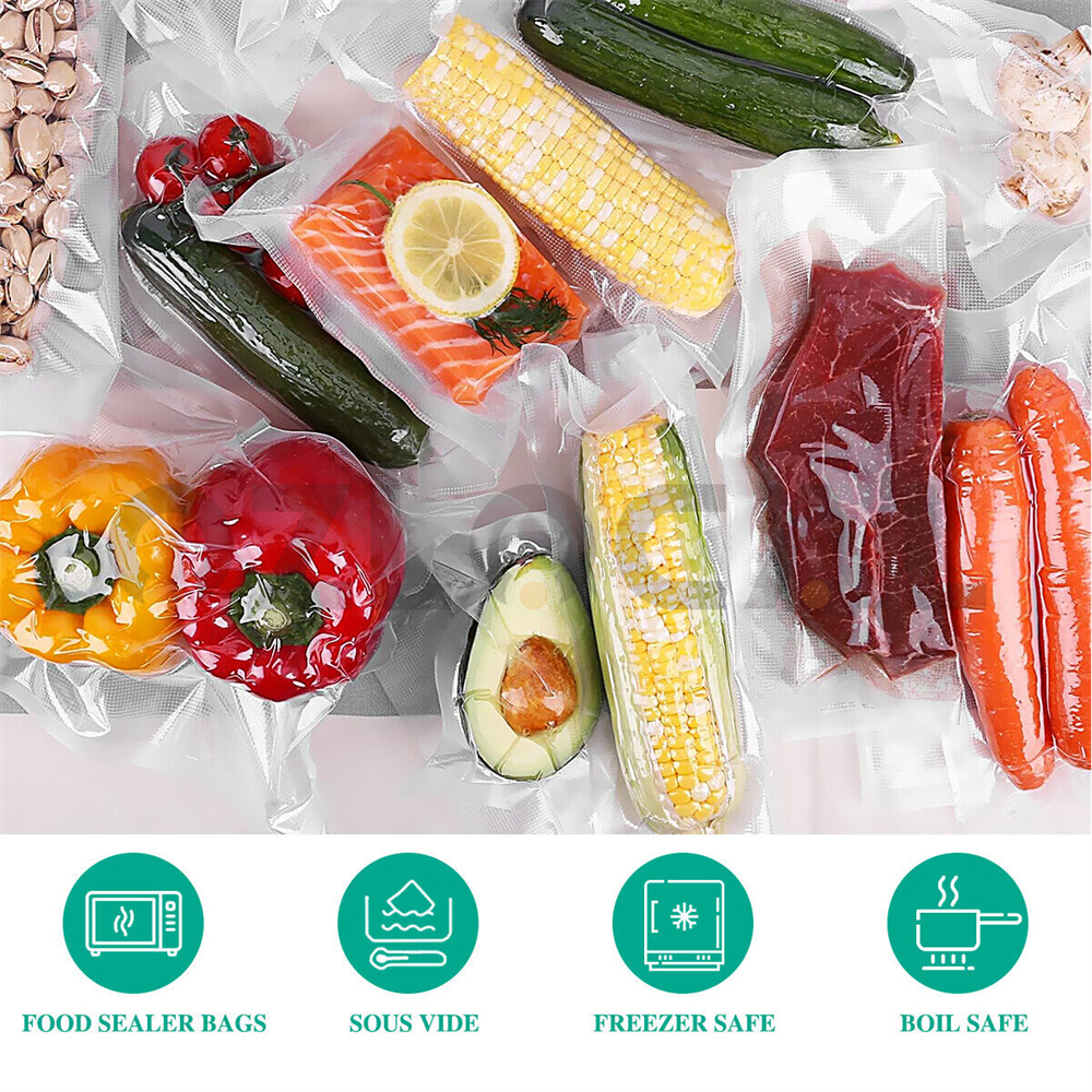 [100件裝] 真空包裝袋 透明塑膠袋 塑封袋 食品包裝袋 [平行進口] ZZ1060 | 屯團百貨 Tuenmall