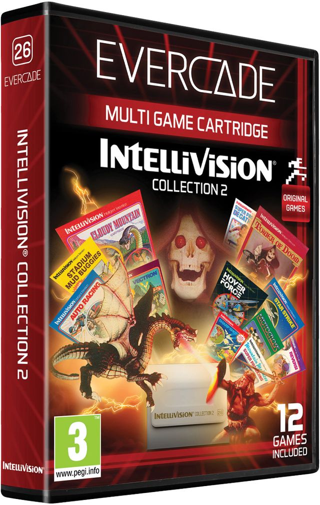 Evercade Multi Game Intellivision Collection 2 (26) RETRO-0008 | 電玩直銷網 ...
