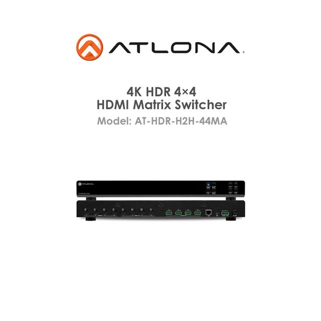 Atlona 4K HDR 4×4 HDMI Matrix Switcher | TGI