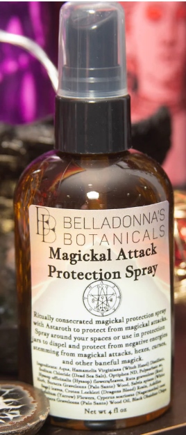 魔法師攻擊防護噴霧 Magickal Attack Protection Spray | Autumn Moon Divination Shop