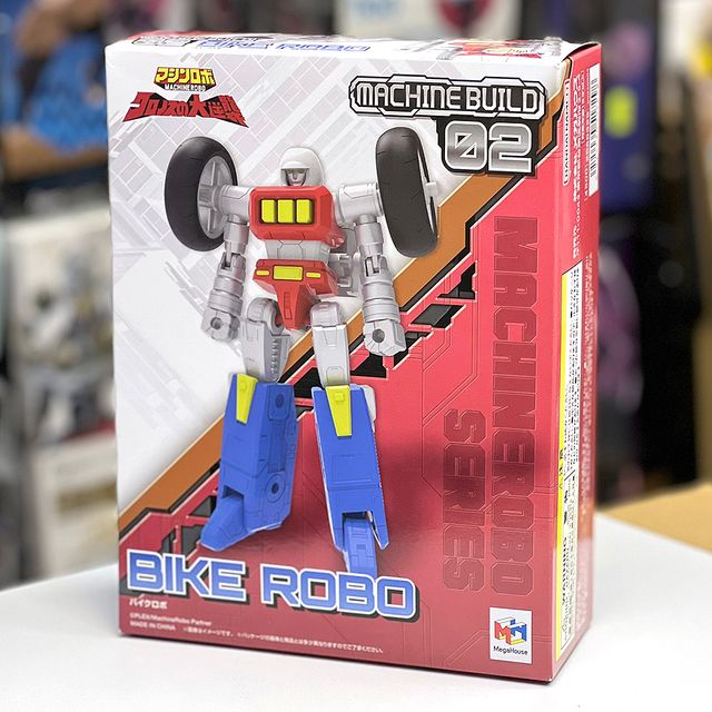 (行版) MegaHouse Machine build 天威勇士 電單車機械人 Bike Robo Machine Robo ...