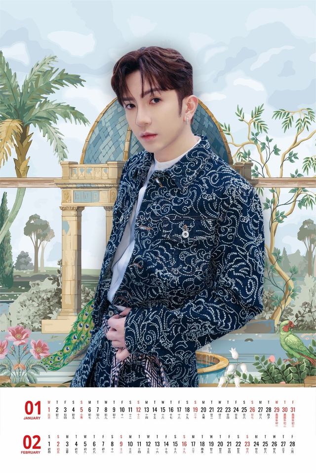 2025年 Anson Lo A3掛暦 | meshop