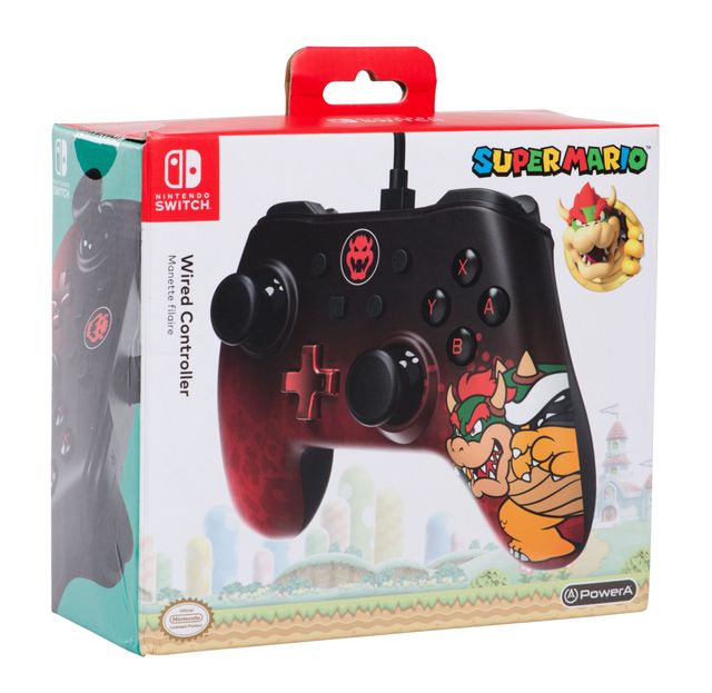 NS PowerA Wired Controller : Koopa / Bowser NSW-0344 | 電玩直銷網 ...