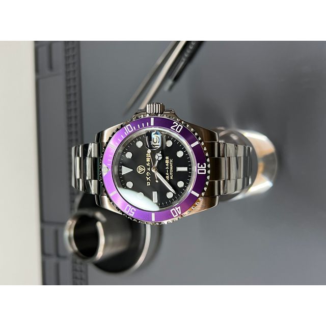 標準潛水型ロズウェル時計系列（紫色圈款） | Roswell Watch HK