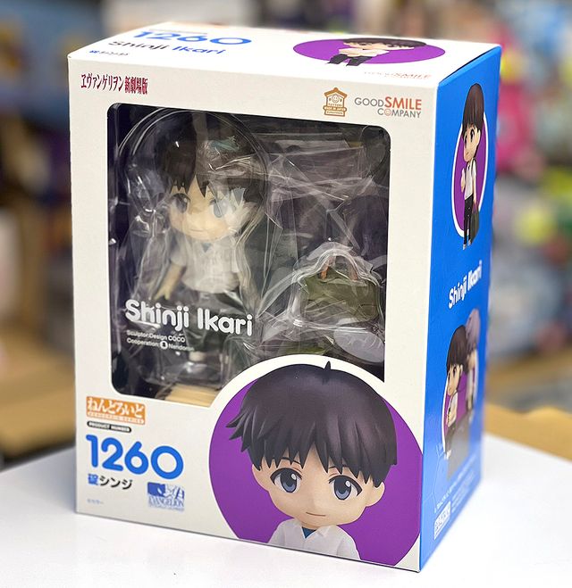 (日版) GSC Nendoroid 1260 新世紀福音戰士 EVA 新劇場版 碇真嗣 黏土人 Rebuild of Evangelion ...