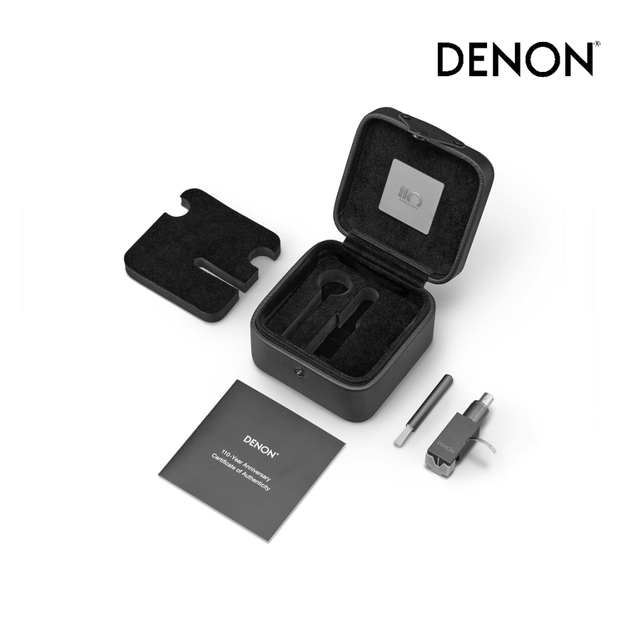 Denon DL-A110 MC Phono Cartridge with Premium Silver-Graphite Headshell ...