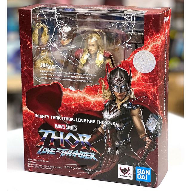 (行版) Bandai S.H.Figuarts Mighty Thor (Thor: Love and Thunder) SHF 神威雷神 ...